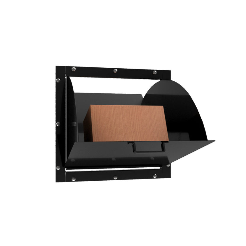 Large Package Through Wall Drop Hopper | Locking Security Mailbox